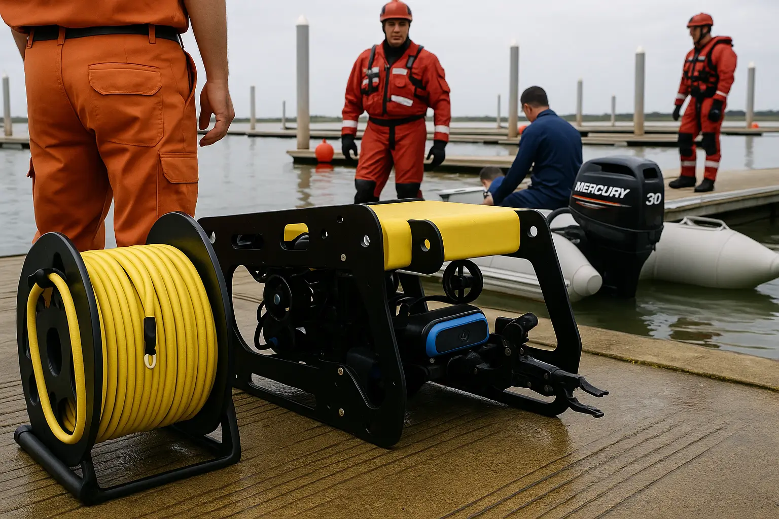 ROV for Underwater Salvage and Rescue - CHARPIE Underwater Robotics ...